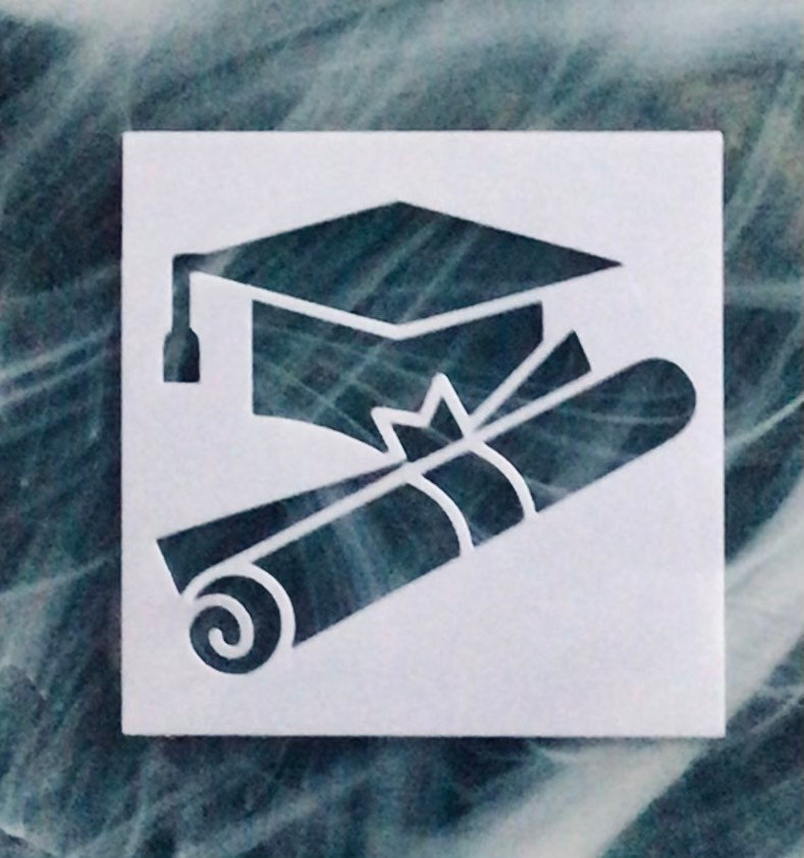 Graduation Stencil Reusable Graduation Stencil Graduation - Etsy