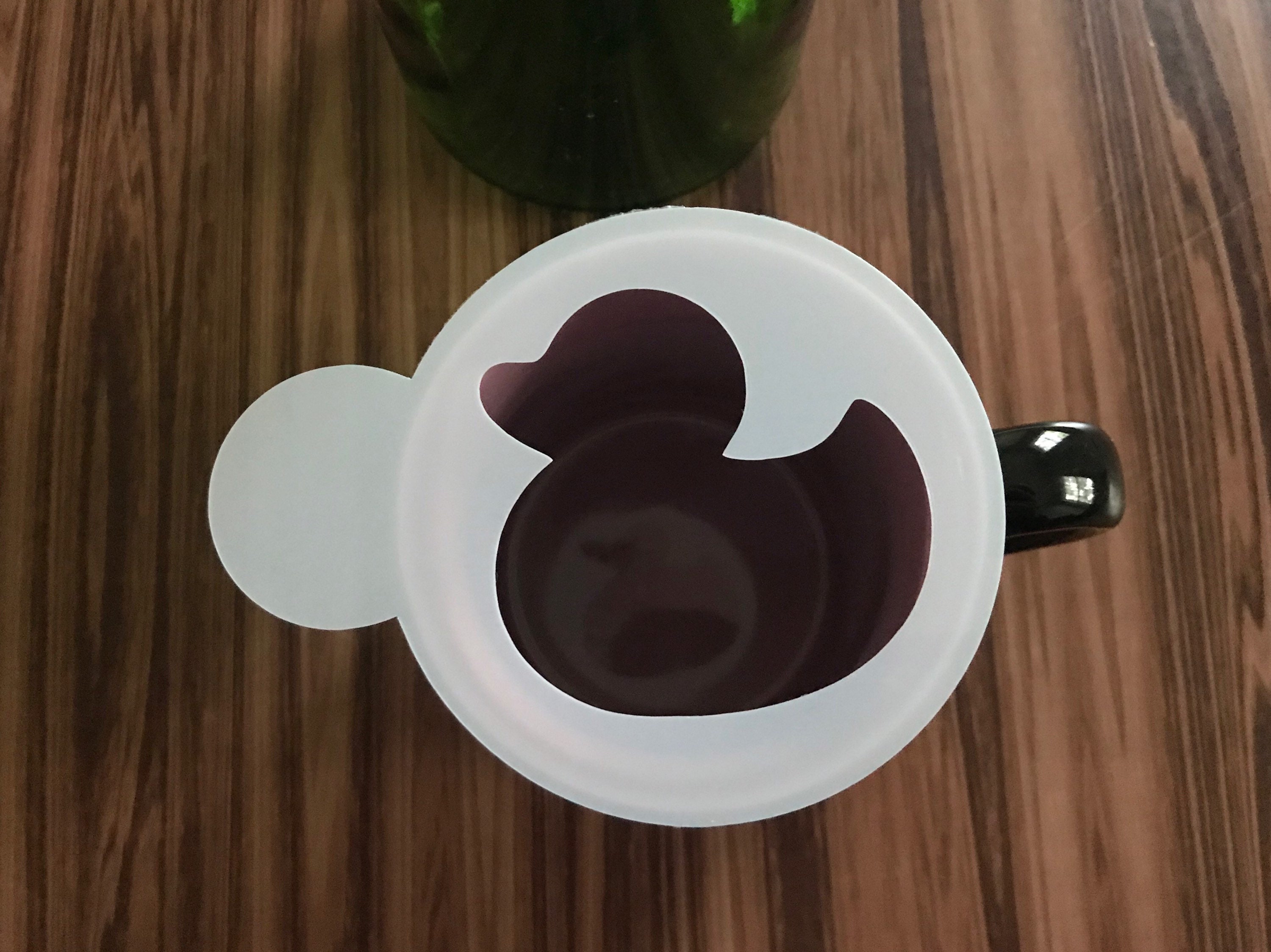 Rubber Ducky Cookie Stencil: Reusable Mylar Craft Template - Etsy