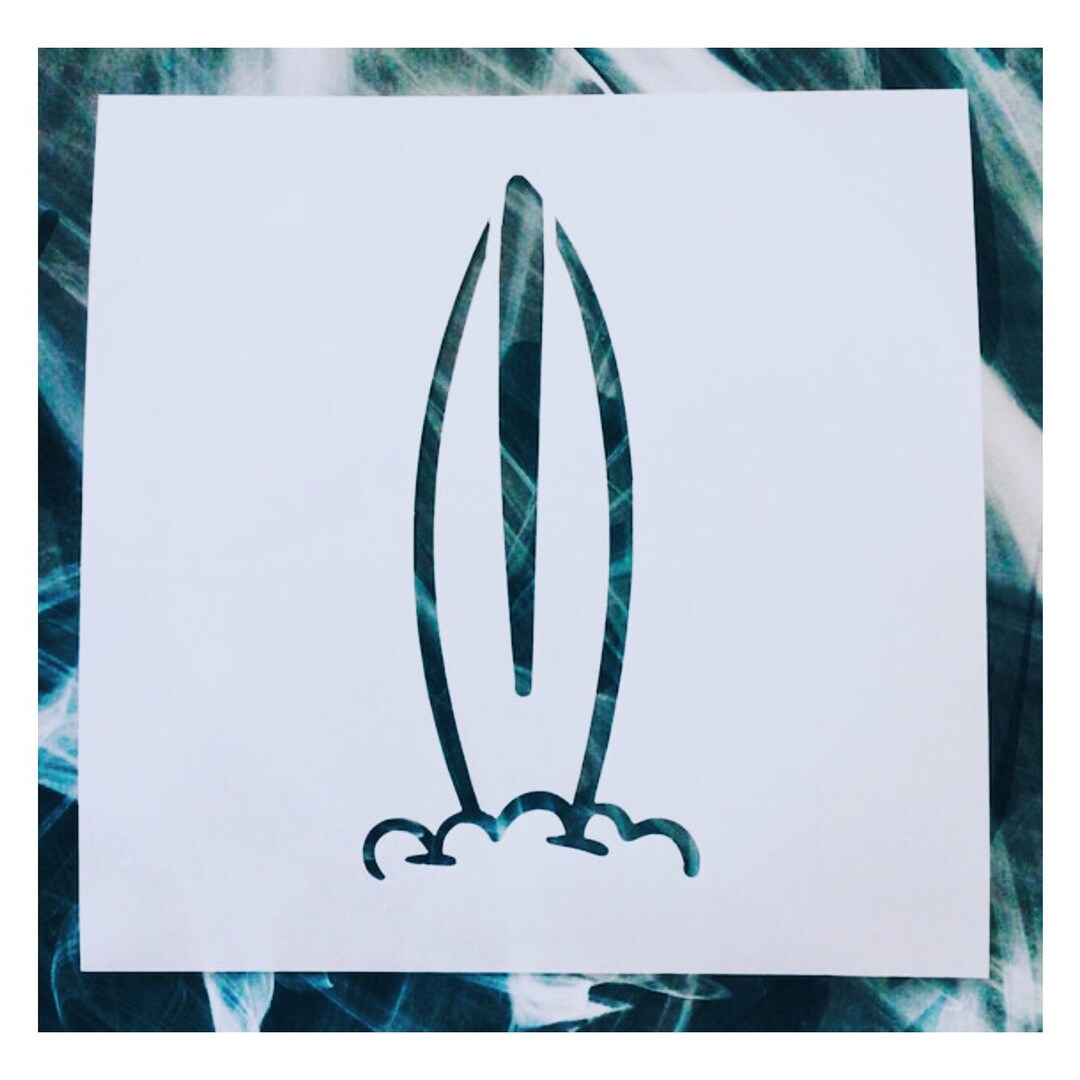 Surfboard Stencil, Reusable Surfboard Stencil, Many Sizes - Etsy