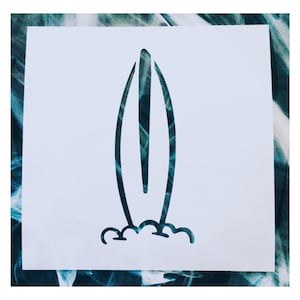 Surfboard Stencil, Reusable Surfboard Stencil, Many Sizes - Etsy
