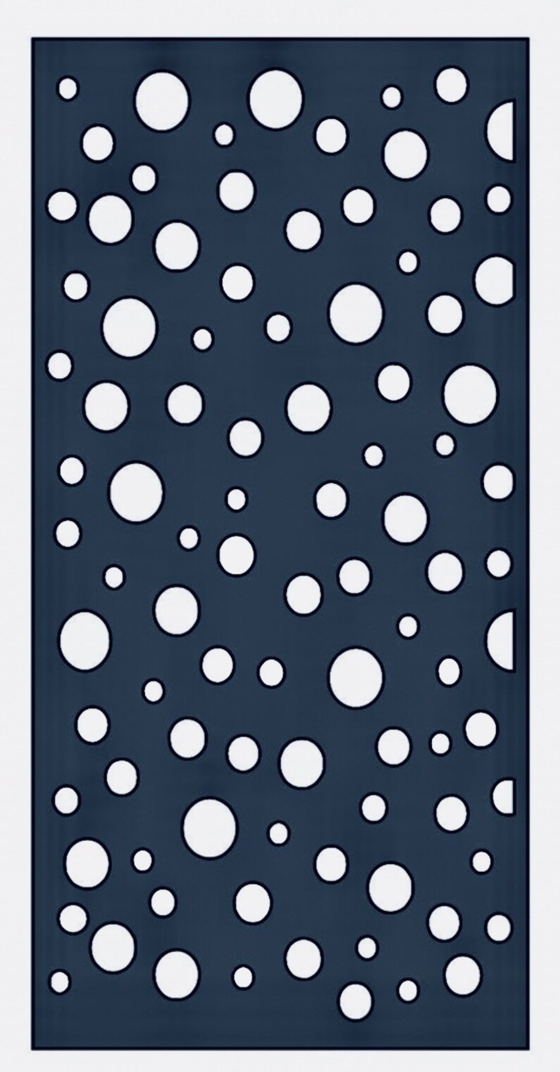 Rectangle Polka Dot Stencil - Etsy