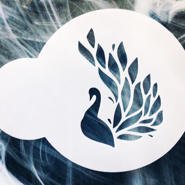 Peacock Stencil - Etsy