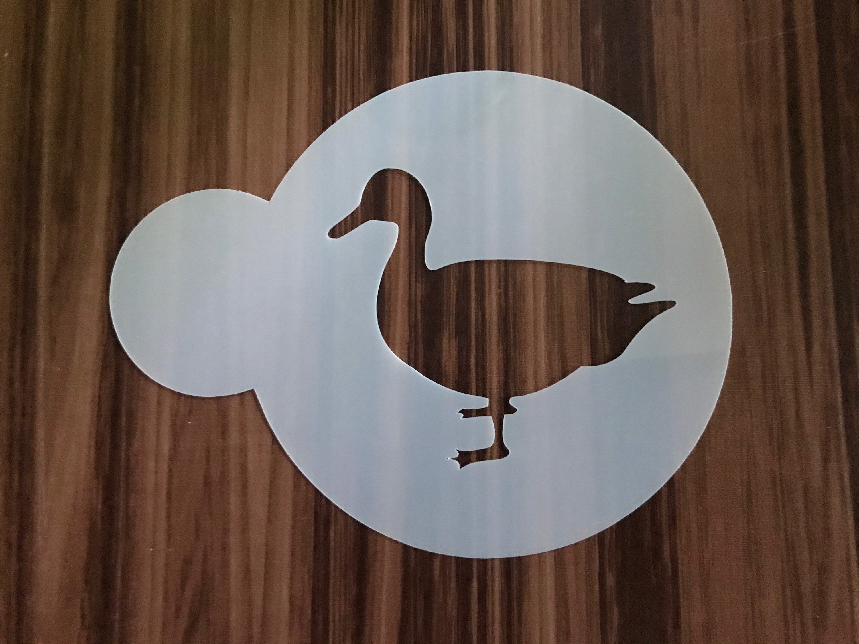 Duck Stencil Reusable Duck Cookie Stencil Duck Cake Stencil | Etsy