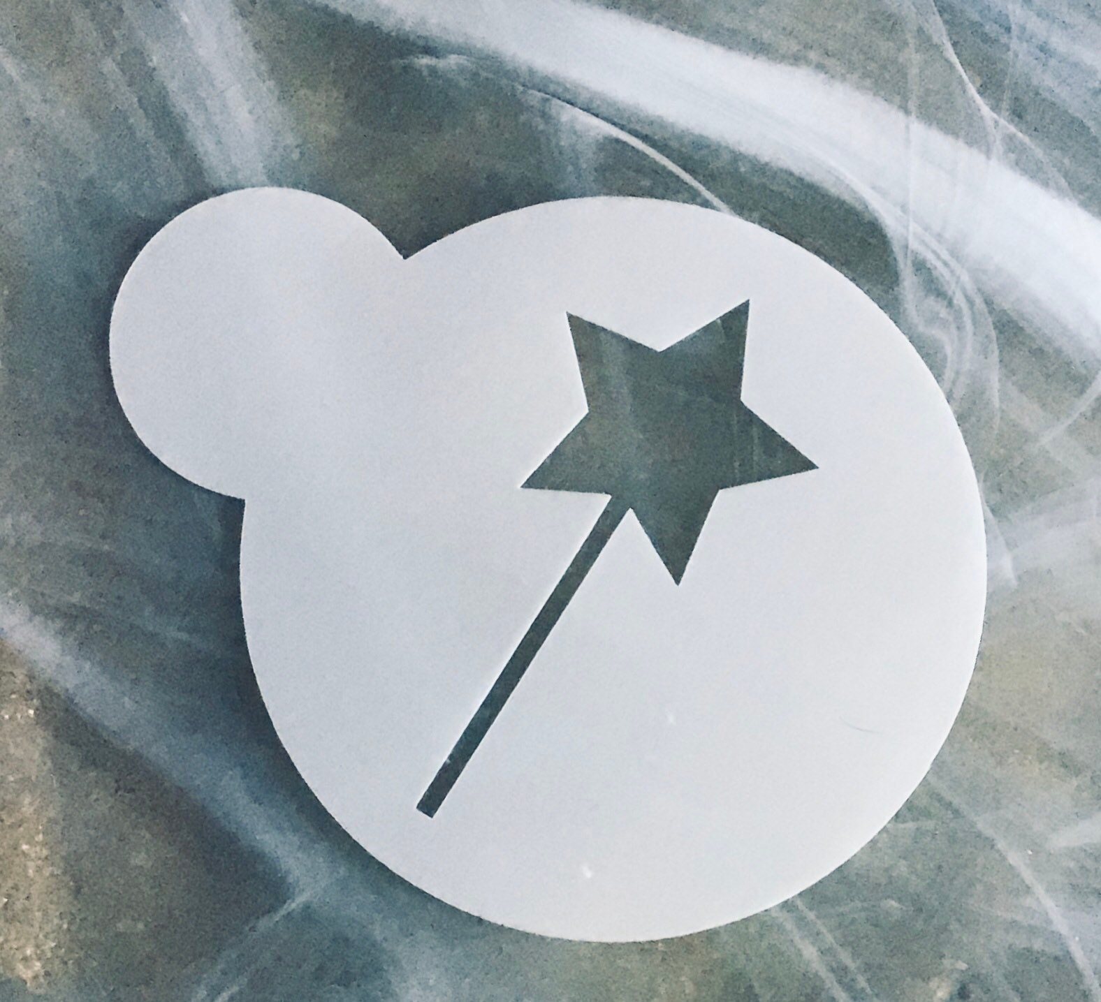 Magic Wand Cookie Stencil Reusable Magic Wand Stencil Fairy | Etsy