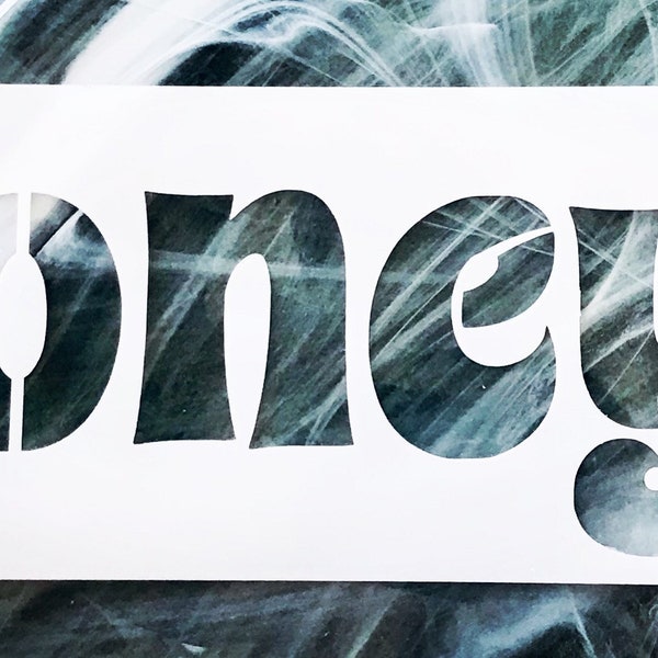 Word Stencils - Etsy