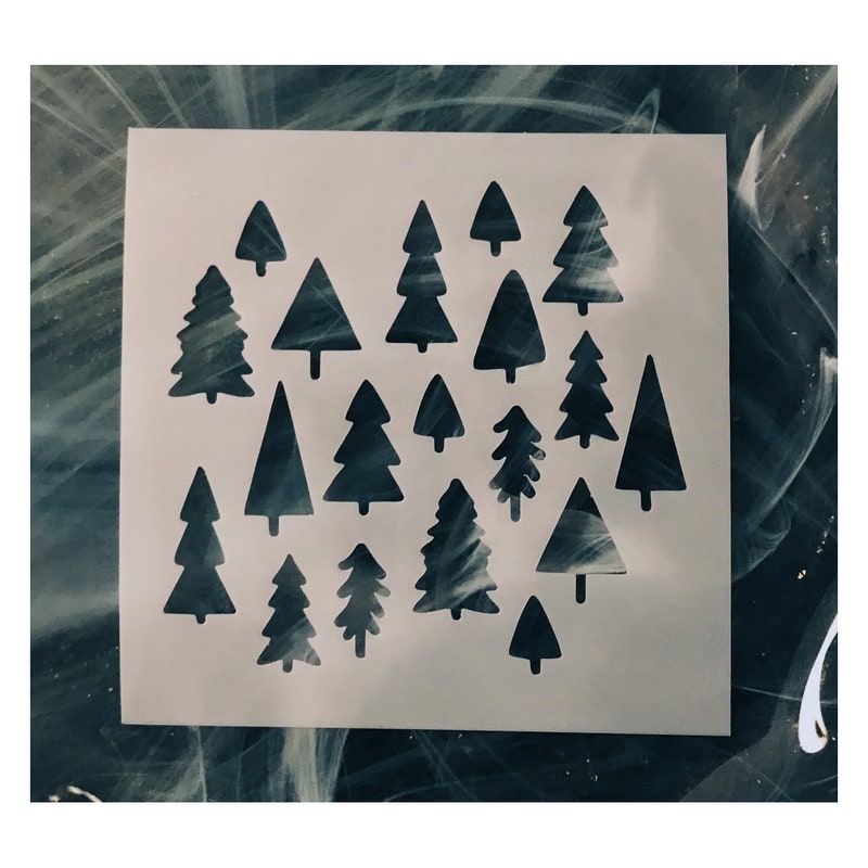 Stencil Tree - Etsy