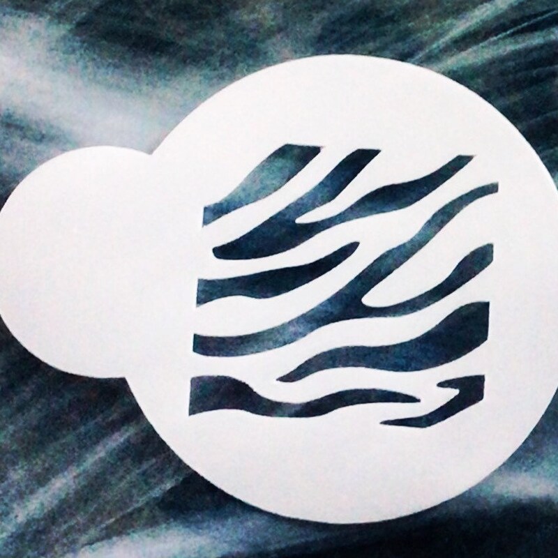 Tiger Stripe Stencil - Etsy