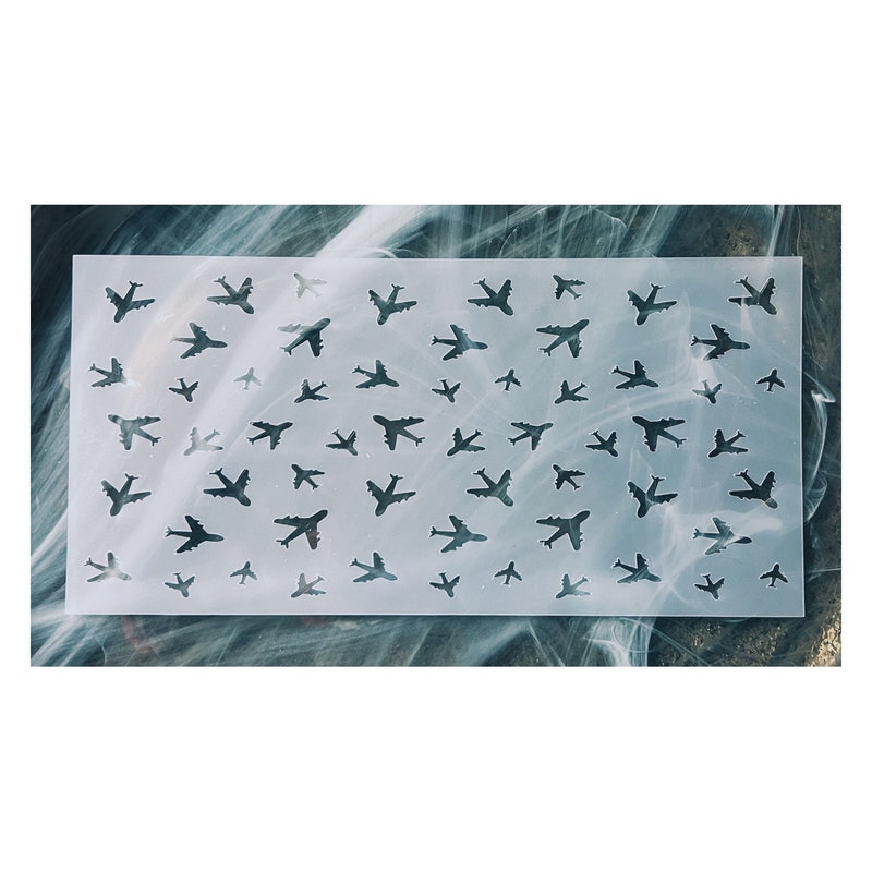 Airplane Stencil - Etsy
