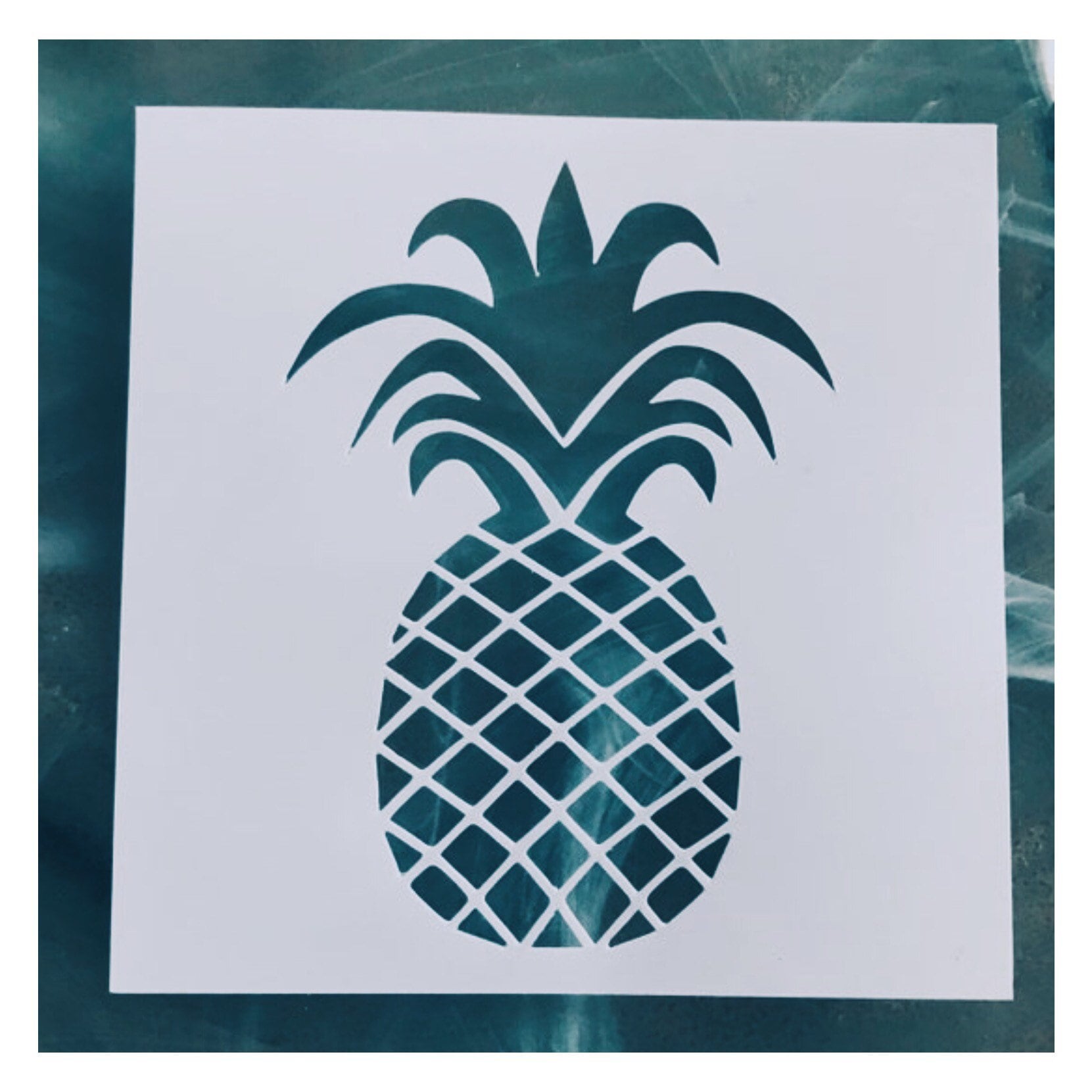 Pineapple Stencil