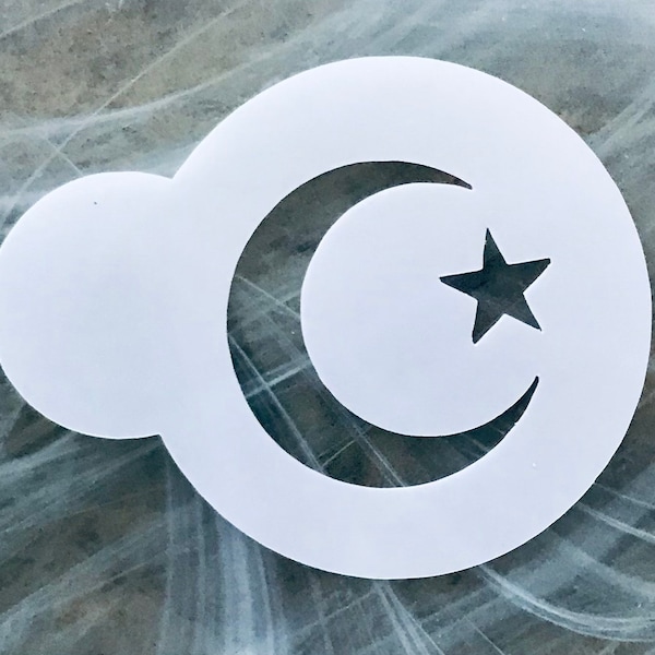 Moon Stencil - Etsy