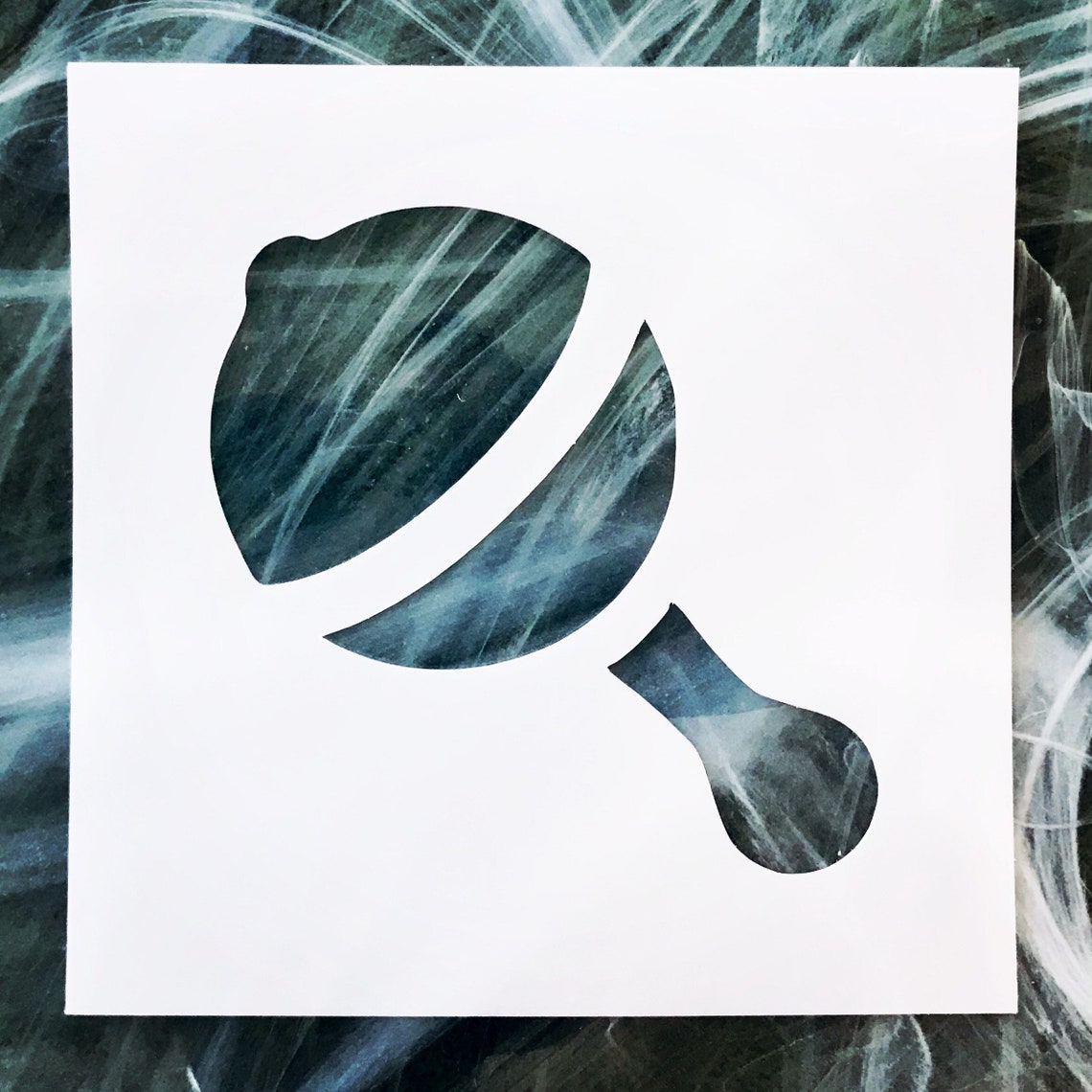 Baby Rattle Stencil Reusable Baby Rattle Stencil Rattle - Etsy