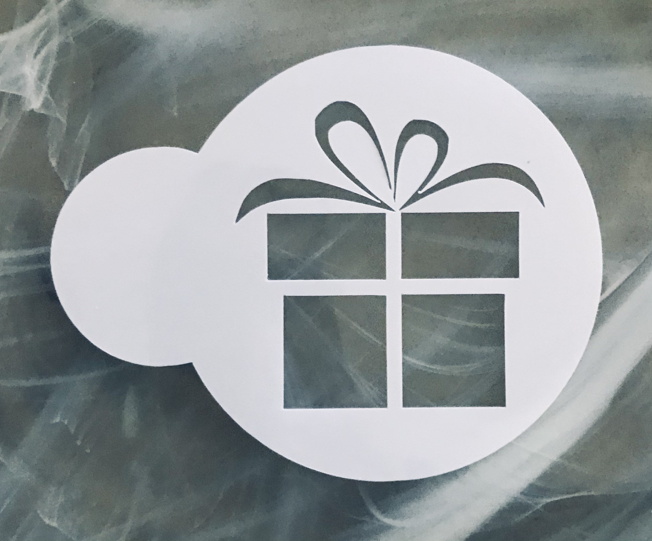 Christmas Present Stencil