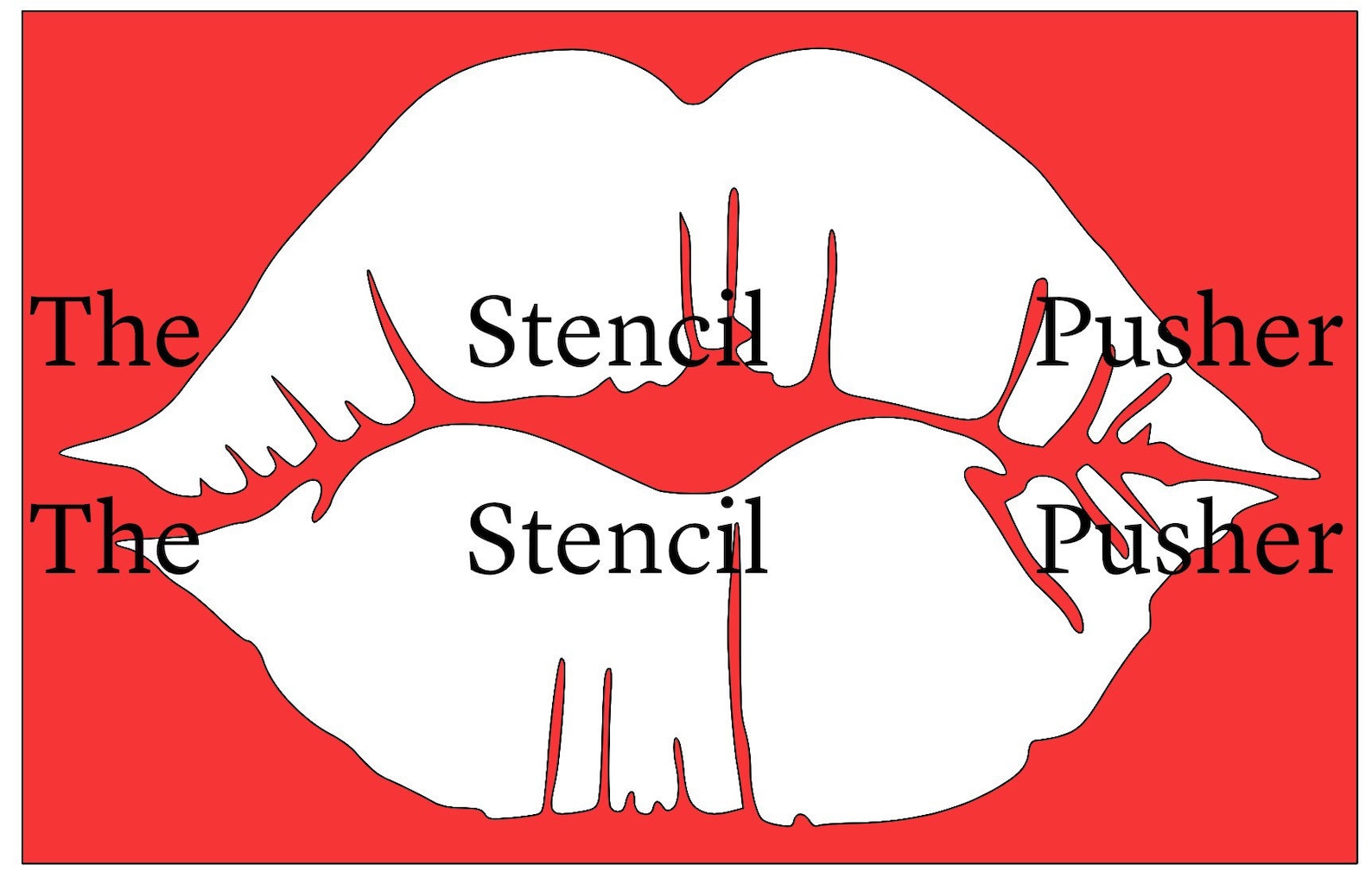 Lips Stencil, Reusable Kiss Stencil, Custom Reusable Stencil, Love ...