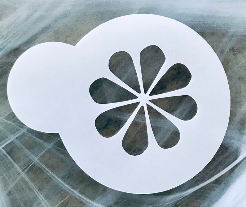 Flower Cookie Stencil Reusable Macaron Cookie Stencils Oreo - Etsy