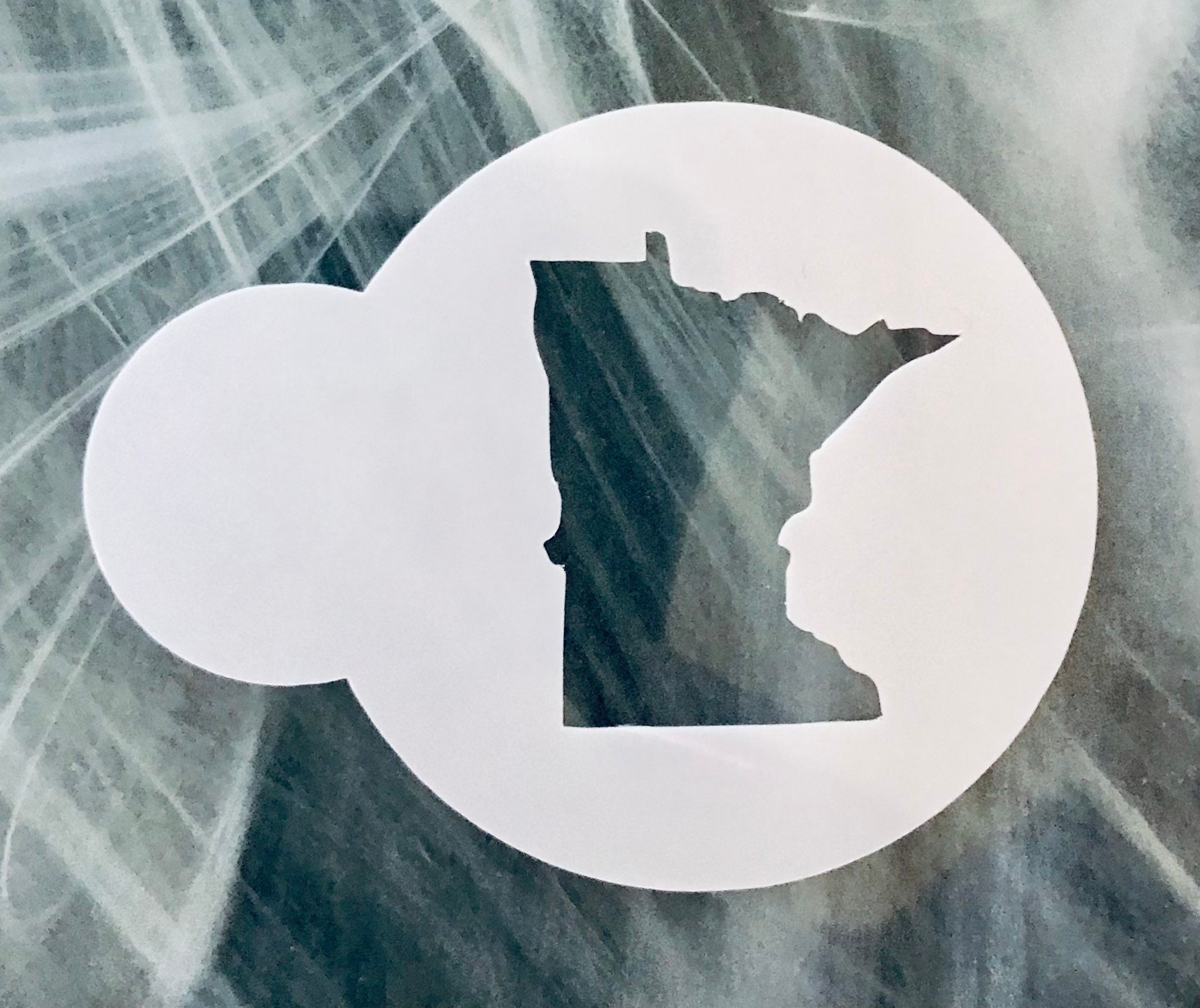 Minnesota State Cookie Stencil: Reusable Mylar, Macaron & Oreo Sizes - Etsy