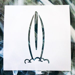 Surfboard Stencil, Reusable Surfboard Stencil, Many Sizes - Etsy