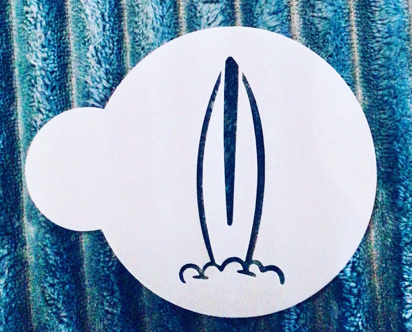 Beach Stencil Bundle Surfing Cookie Stencil Set | Etsy