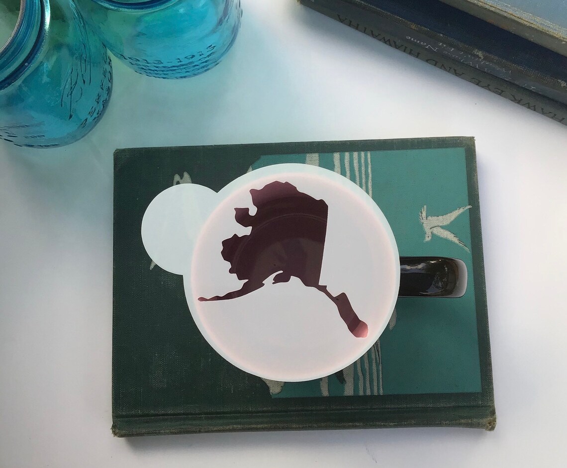 Alaska State Stencil Reusable Alaska Cookie Stencil DIY - Etsy