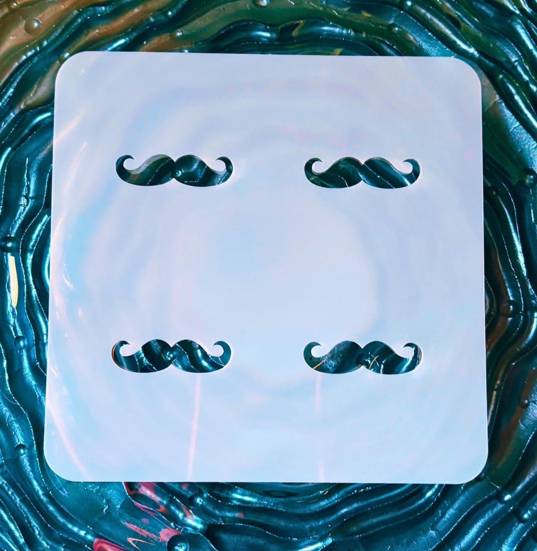 Mustache Stencil, Stencil for Stencil Genie, Oreo Stencil, Cookie ...