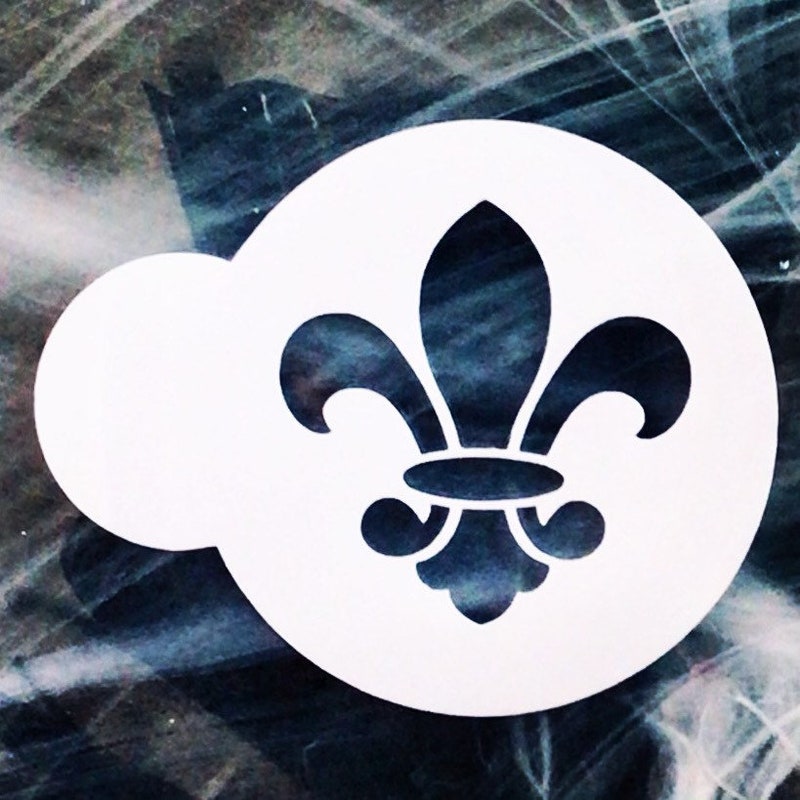 Fleur De Lis Stencils - Etsy