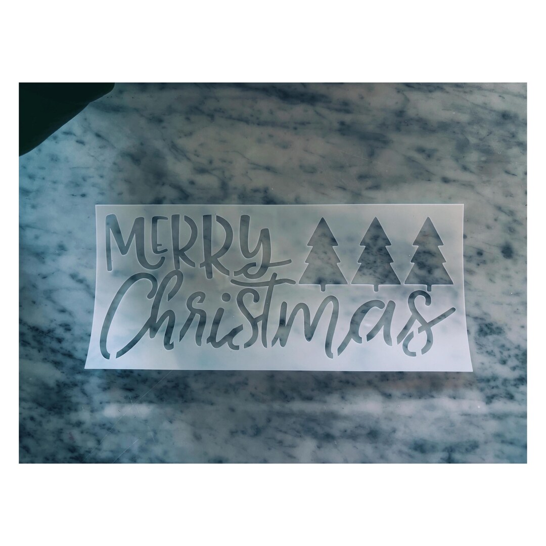 Christmas Stencil, Reusable Nativity Stencil, Holiday Stencil ...
