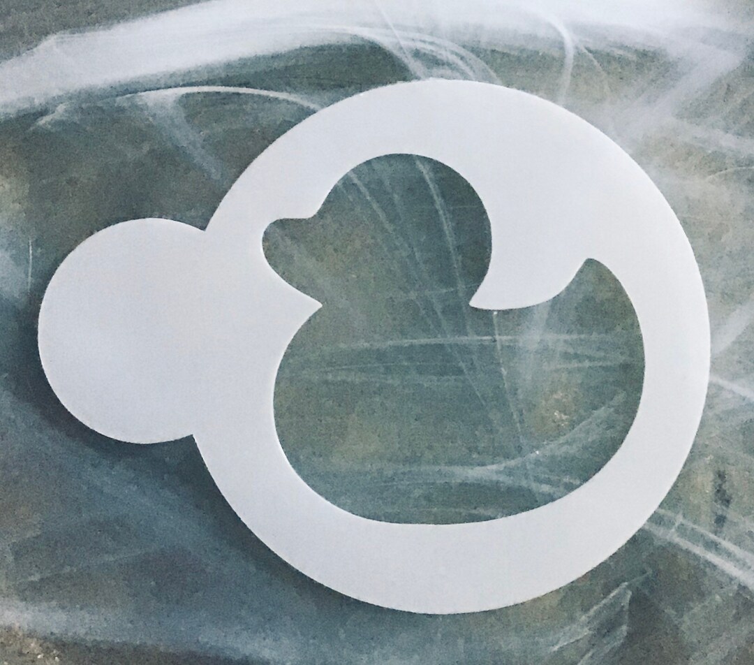 Rubber Ducky Cookie Stencil Reusable Rubber Ducky Stencil - Etsy