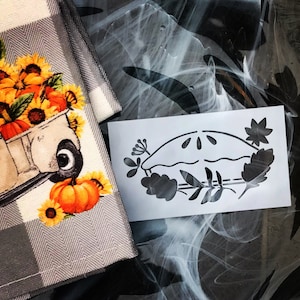 Reusable Stencil for Signs, Holiday Pie Stencil, Thanksgiving Stencil ...