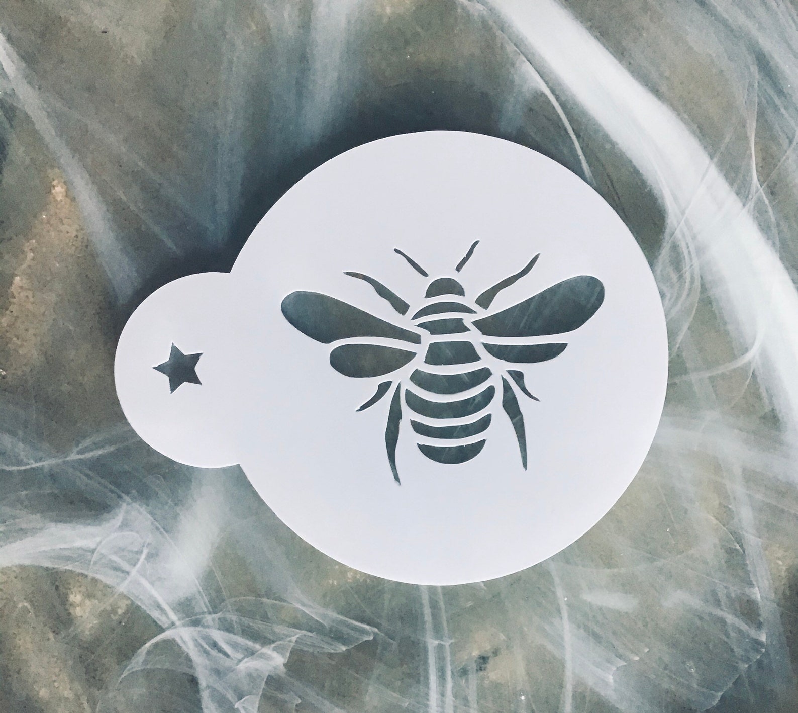 Bee Stencil Reusable Bee Stencil Honeybee Stencil Bumblebee | Etsy