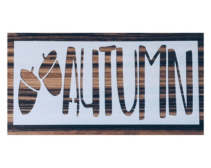 Autumn the Years Last Loveliest Smile Vinyl Stencil, Fall Vinyl, Autumn ...