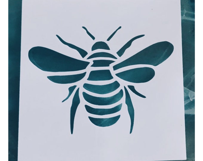 Bee Stencil Bumble Bee Stencil From the Stencil Studio. Reusable Shabby ...