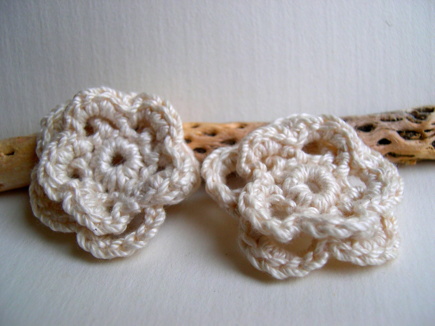 Fancy Flower PDF Pattern - Easy Crocheted Flower Pattern - Floral ...