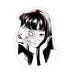 Tomie Horror Manga Sticker – Junji Ito Creepy Girl – Aesthetic Spooky ...