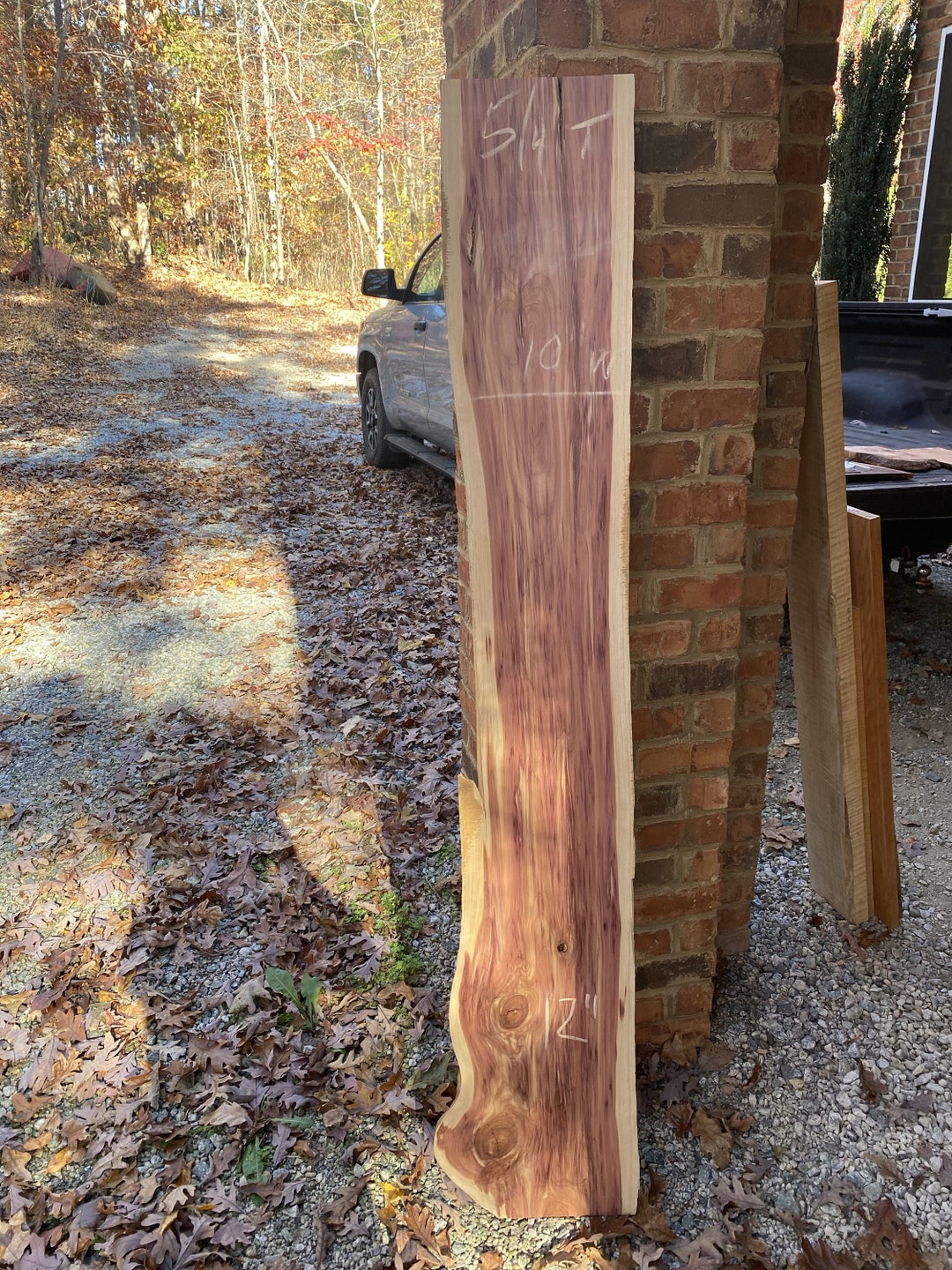 Eastern Red Cedar Slab (dry) - Etsy