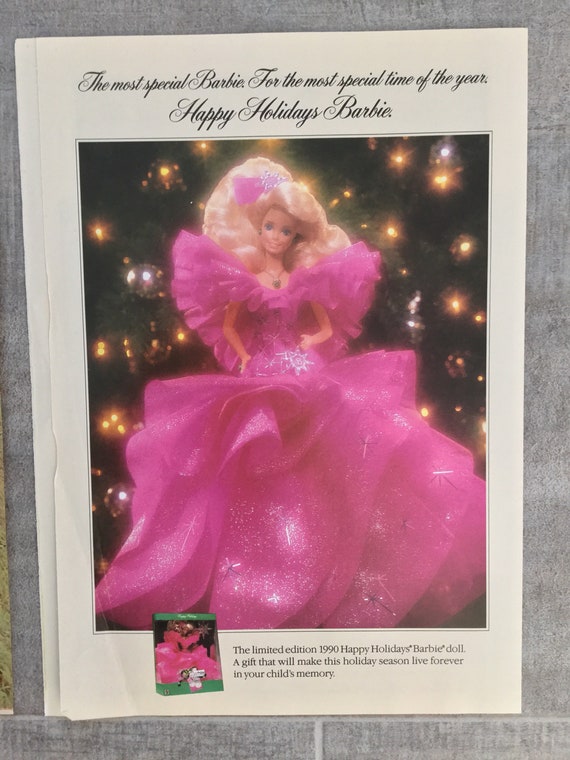 BARBIE Products Vintage Magazine 3 Ads 1970-90s Magazine | Etsy