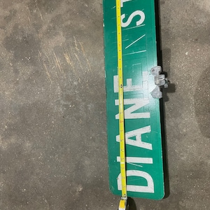 DIANE STREET Antique Authentic Street Sign- Michigan - # 1905 - Etsy
