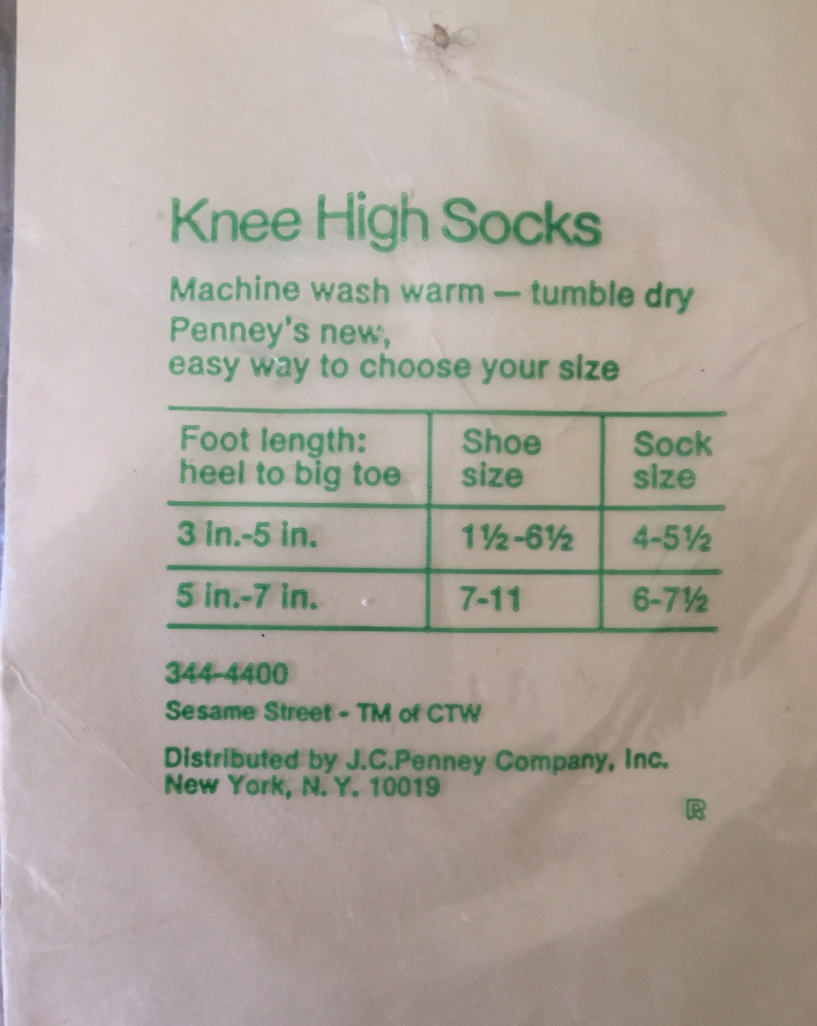 SESAME STREET Vintage RARE Big Bird Socks for Children Nylon - Etsy