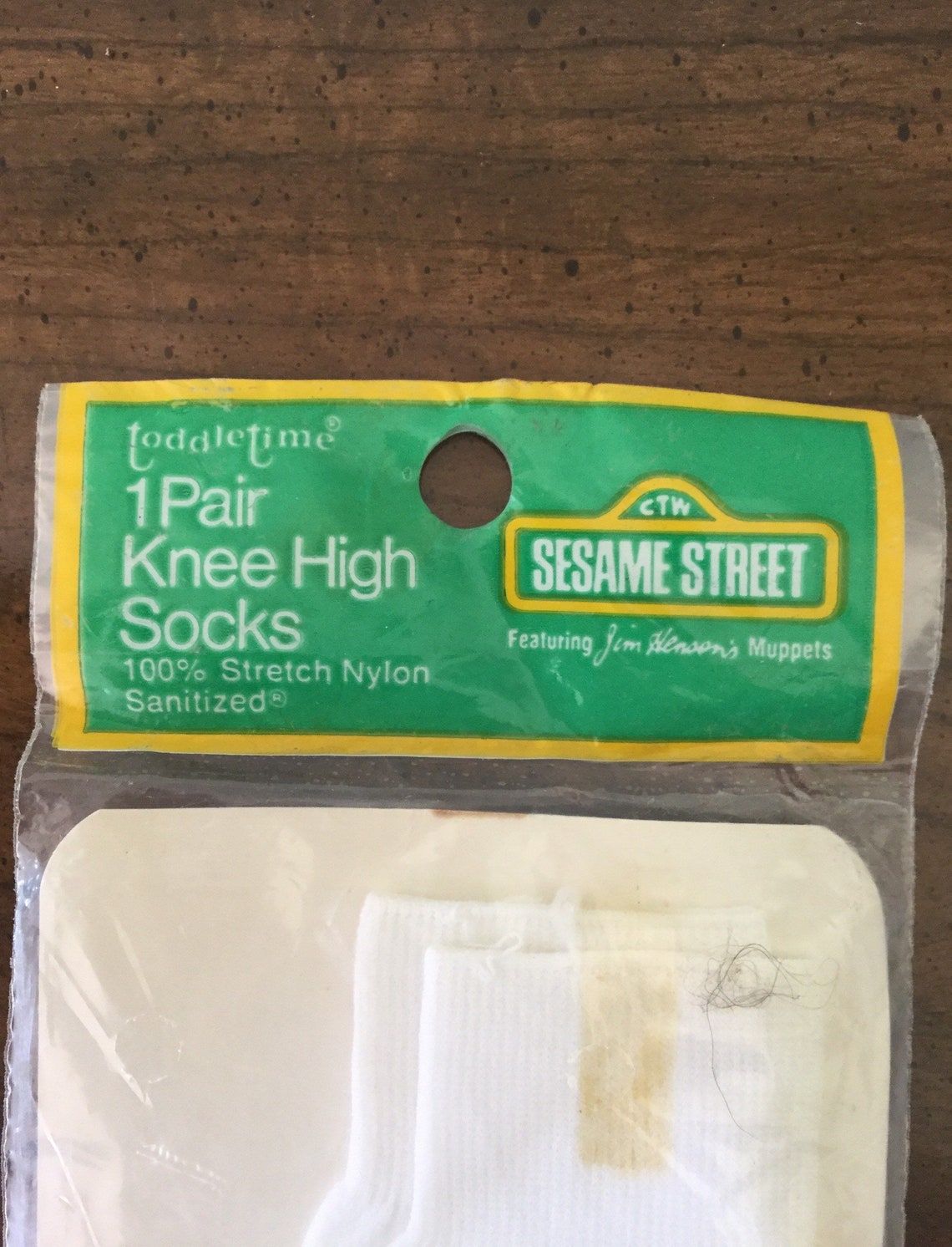 SESAME STREET Vintage RARE Big Bird Socks for Children Nylon - Etsy