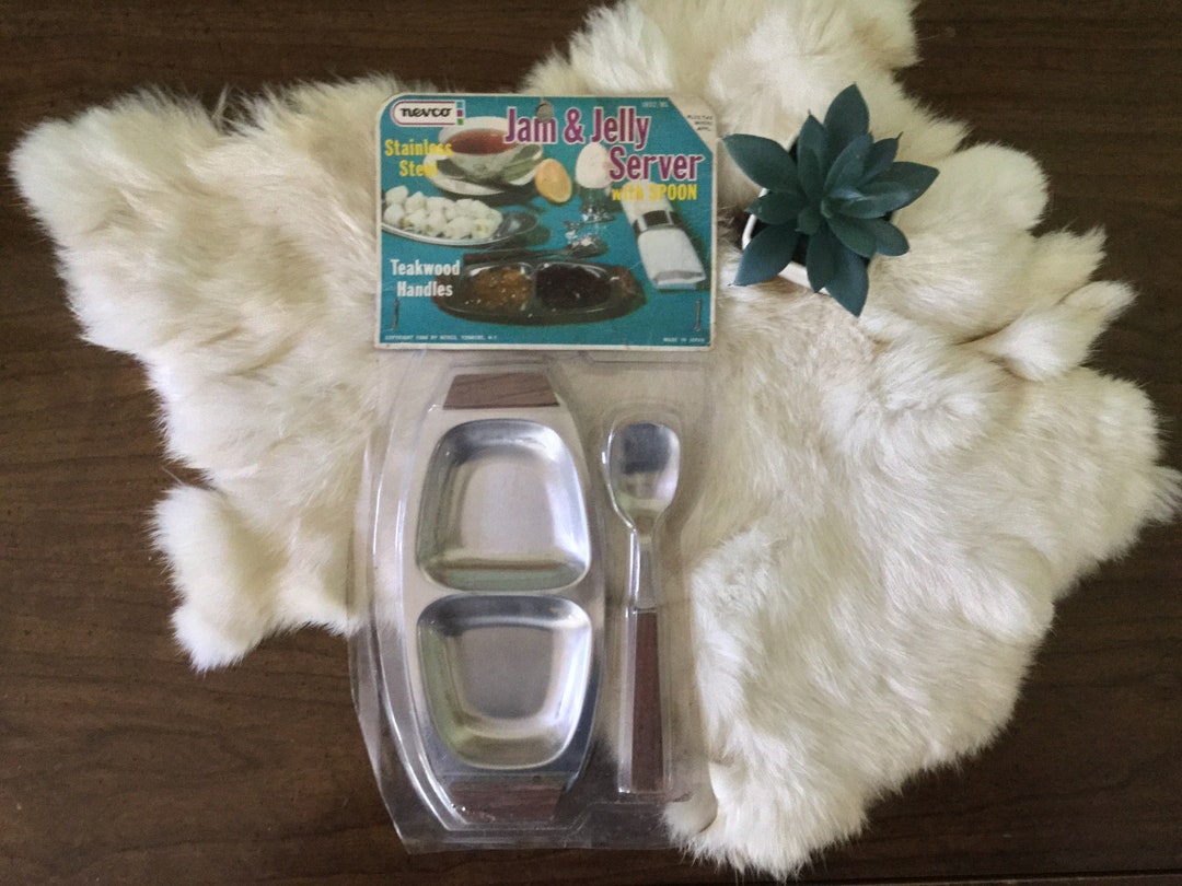NEVCO Vintage Jam & Jelly Server Set - New in Package ©1968 ...