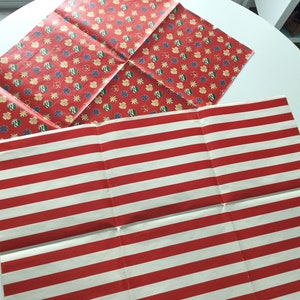 GIRL SCOUTS Emblem Vintage Wrapping Paper Sheets (set of Two) and 13 ...