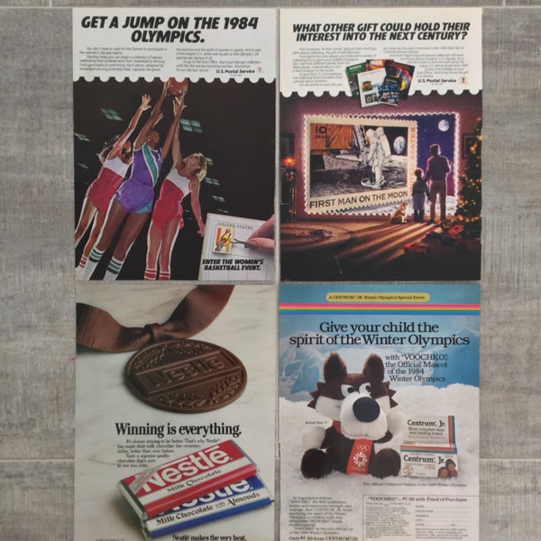 Vintage Magazine Ads - Etsy