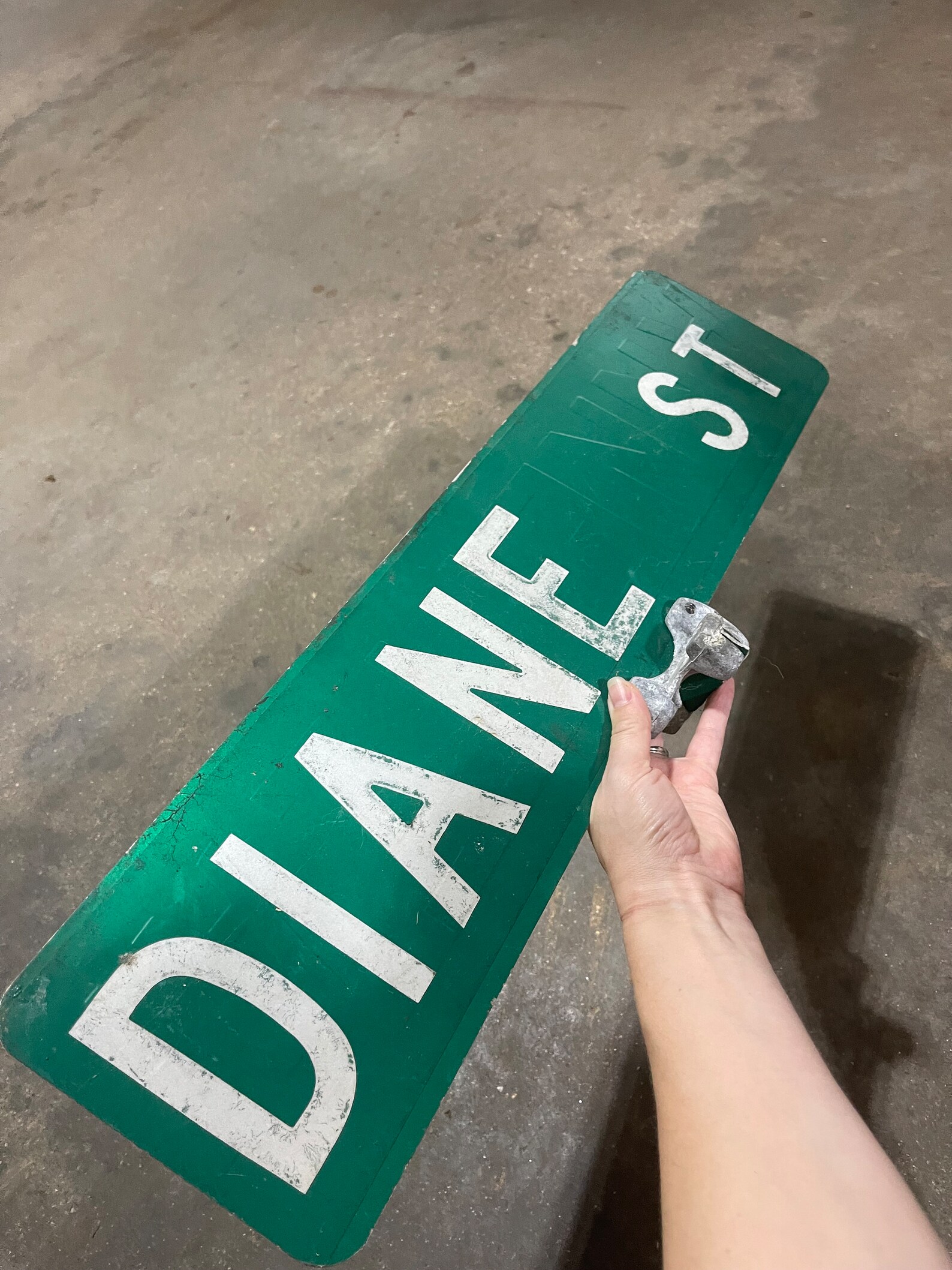 DIANE STREET Antique Authentic Street Sign- Michigan - # 1905 - Etsy