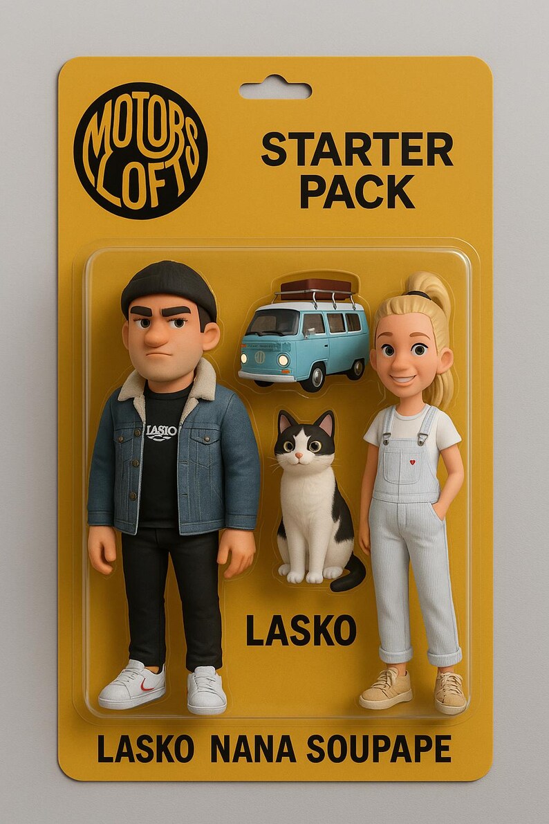 DIGITAL - Personalized Portrait Figurine Style / Unique Starter Pack ...