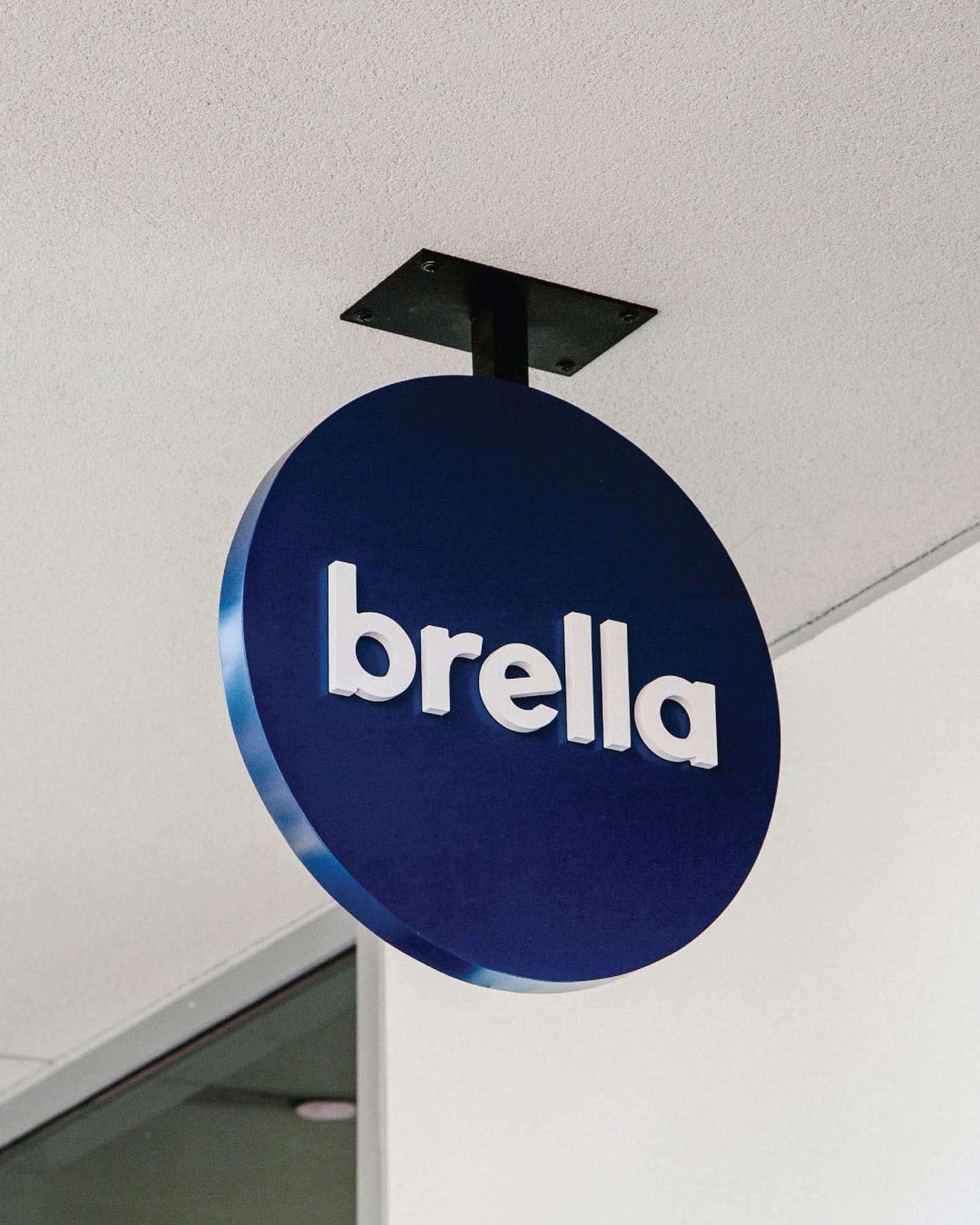 Two Sided Blade Sign- Custom Outdoor Business Wall Sign -small Business ...