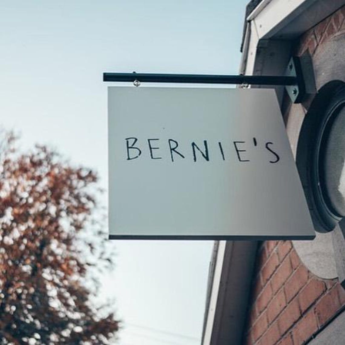 Two Sided Blade Sign- Custom Outdoor Business Wall Sign -small Business ...