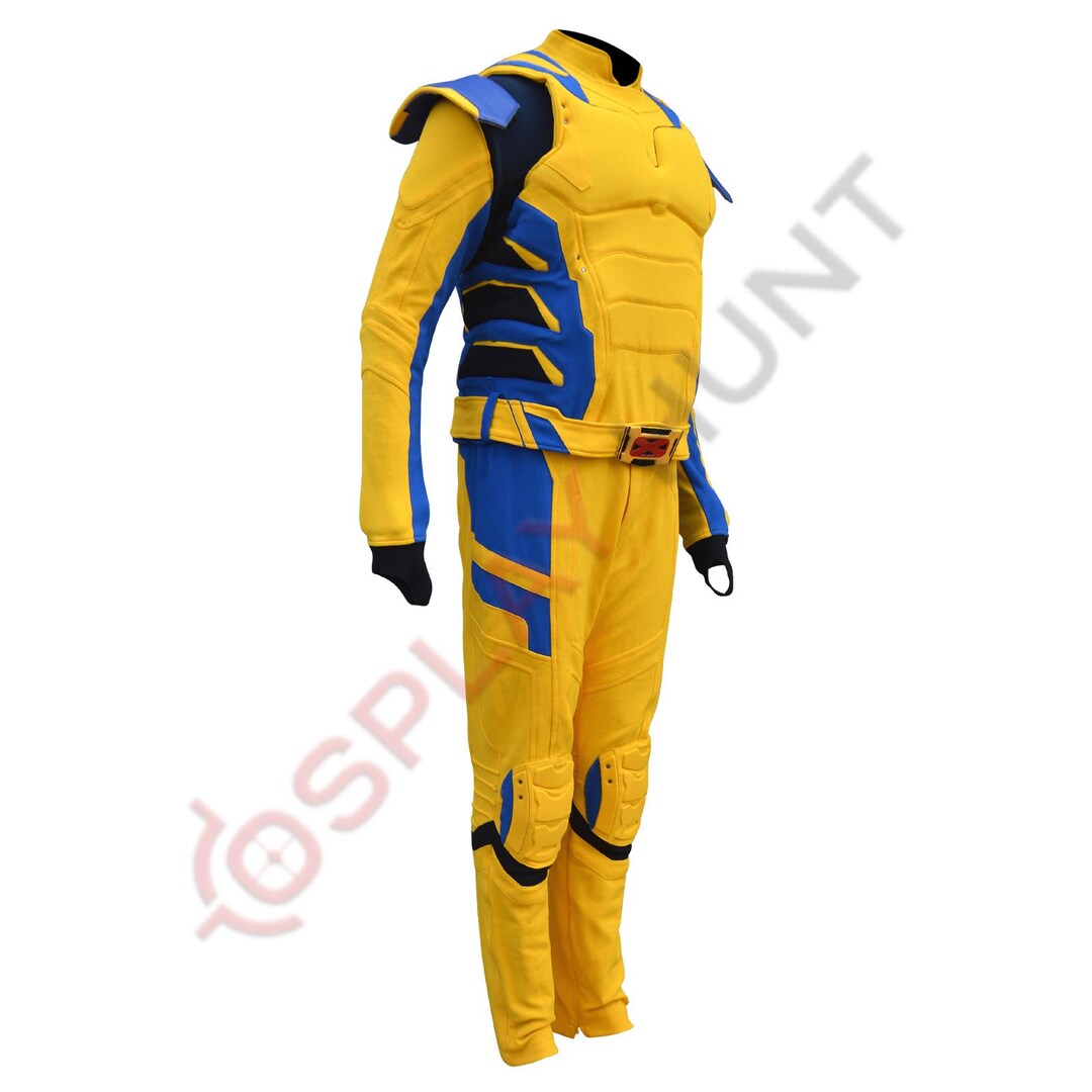 Deadpool 3 : Hugh Jackman Yellow Wolverine Suit ( Textured Stretch ...
