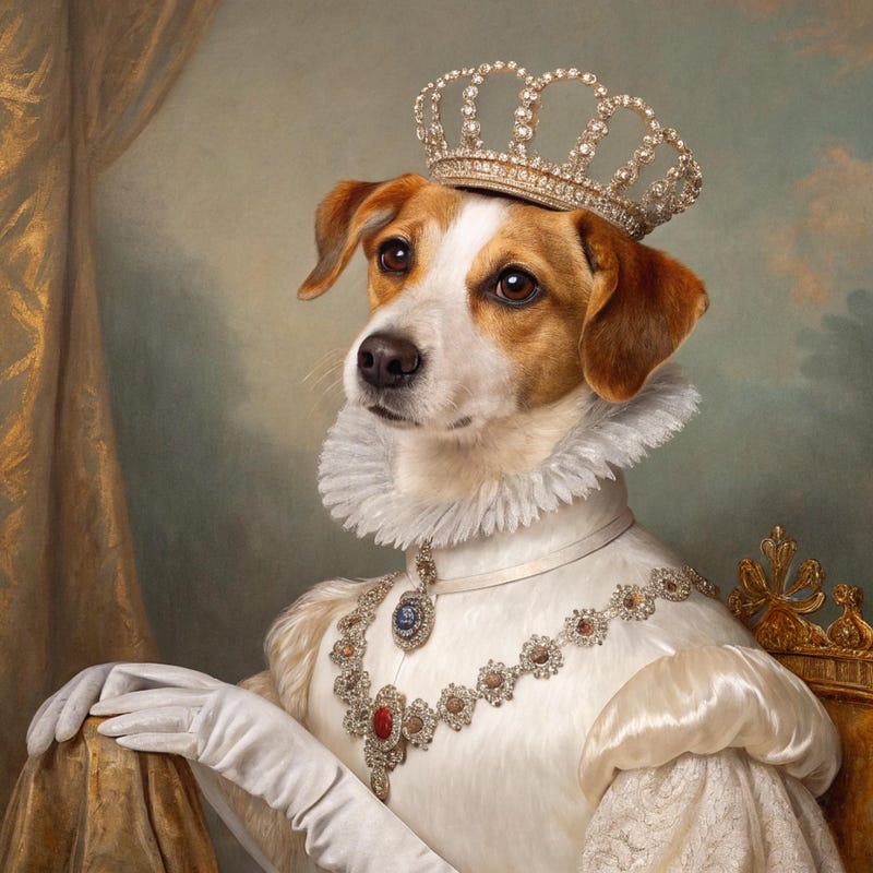 Royal Pet Portrait - Etsy
