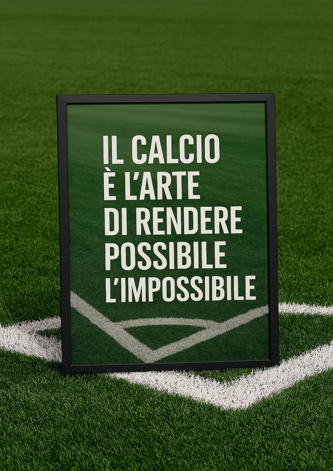 Printable Football Motivational Poster – “football is the Art of Making ...