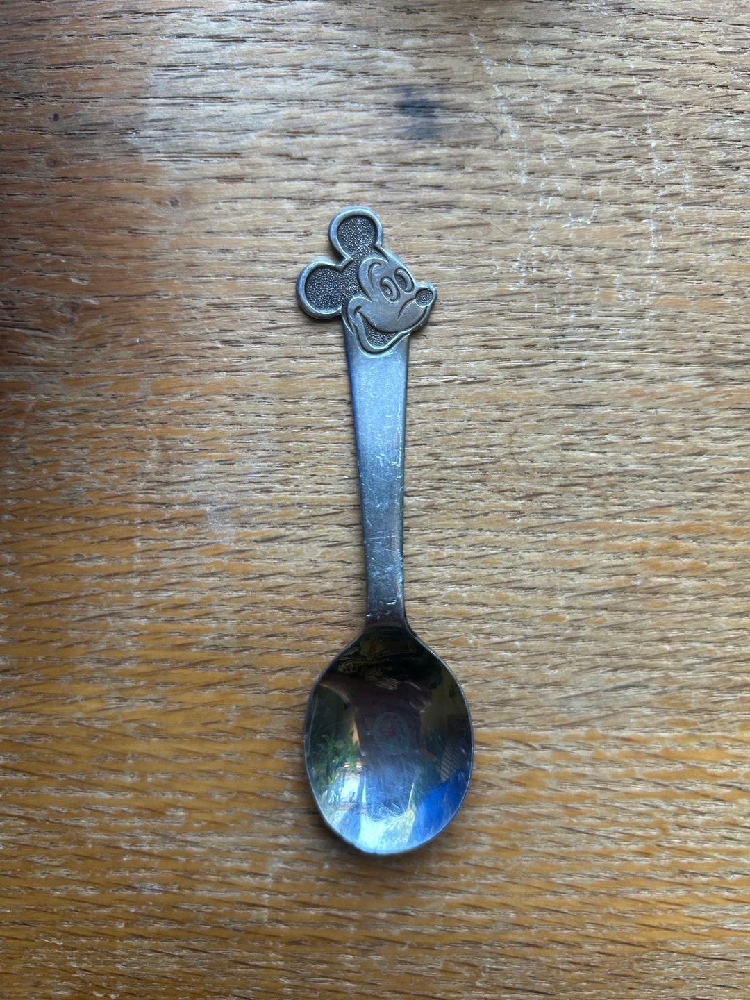 Vintage Walt Disney Stainless Steel Mickey Mouse Baby Spoon - Etsy