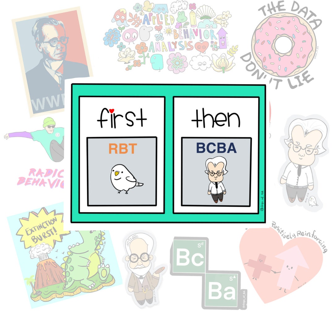 First RBT Then BCBA Sticker! - Etsy