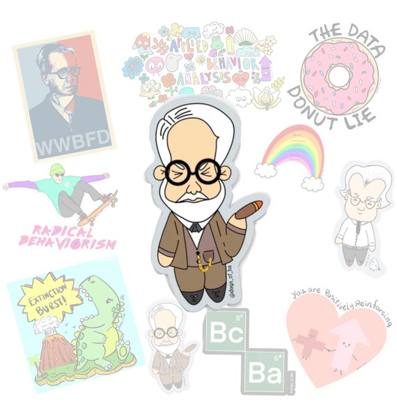Chibi Freud Sticker | Etsy